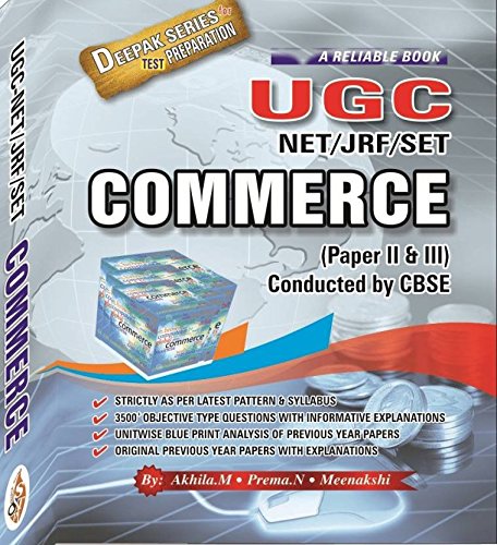Buy UGC NET COMMERCE (PAPER II & III)CONDUCTED BY CBSE Book Online at ...