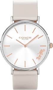 Amazon | [コーチ] 腕時計 PERRY ペリー シルバー 文字盤 ステンレススチール クォーツ 36MM Watch ...