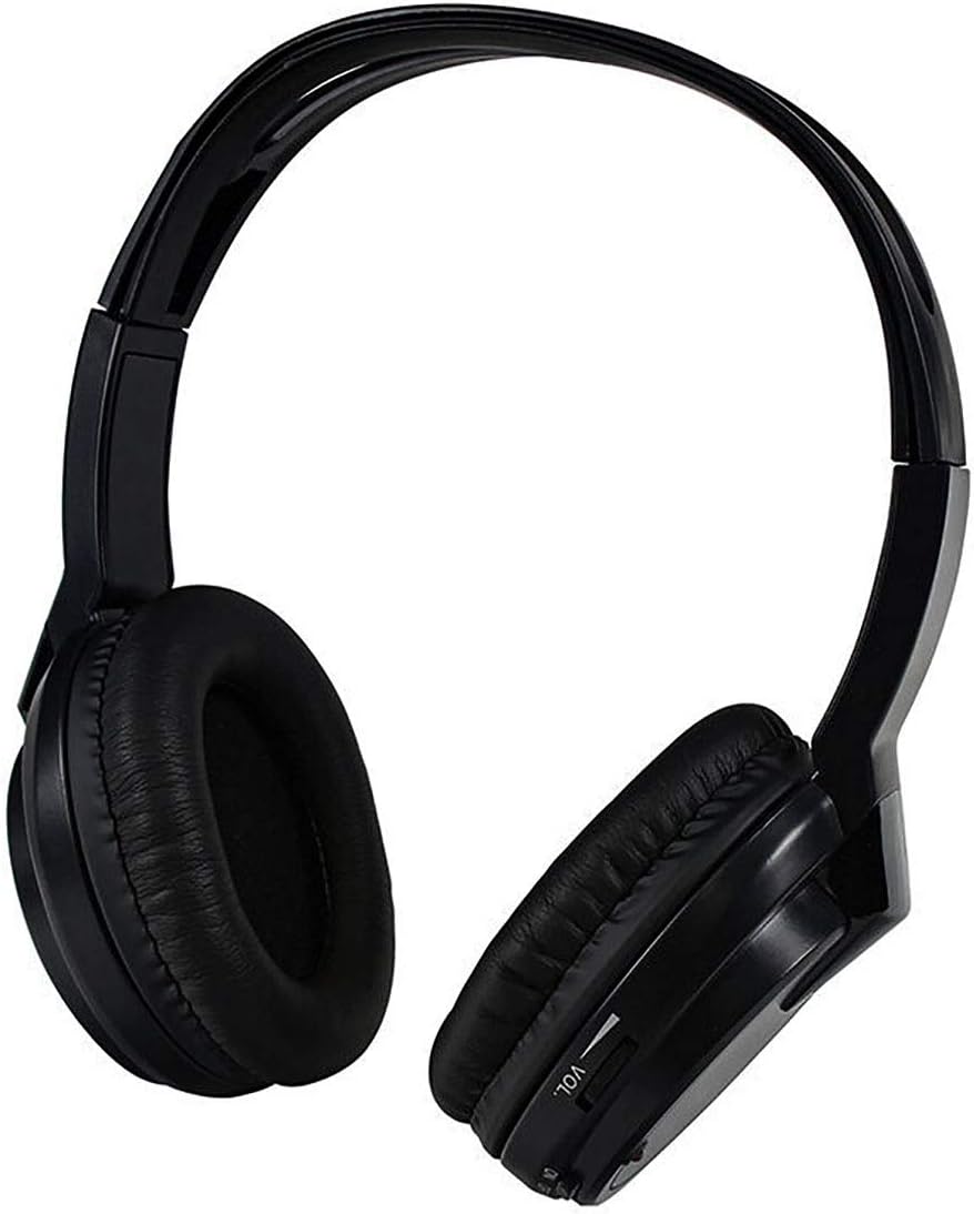 Amazon.com: Audiovox HP1 Wireless Headphones Single Channel Ir Faux ...