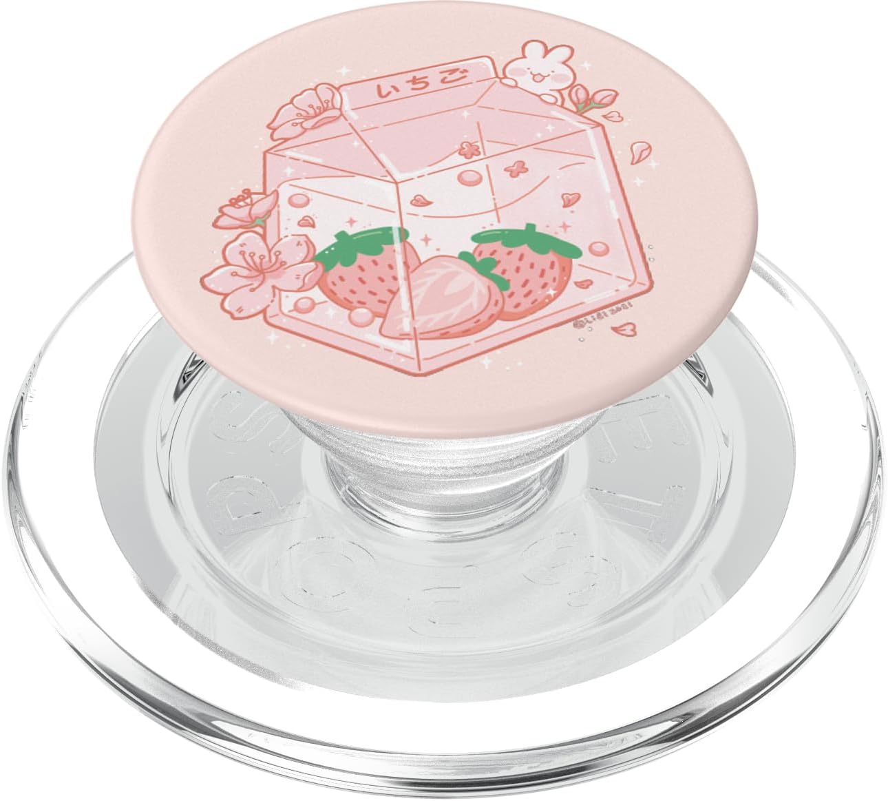 Amazon.com: Strawberry Milk Bunny Japanese Kawaii Anime Aesthetic ...