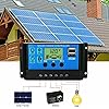 Amazon.com : 100A Solar Charge Controller 12V/24V: Solar Panel ...