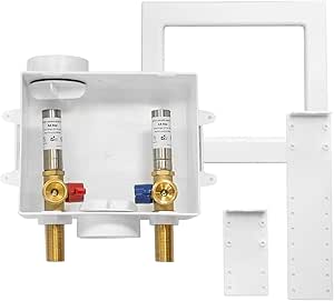 Amazon.com: Seelink Washing Machine Outlet Box, Center Drain/Side Drain ...