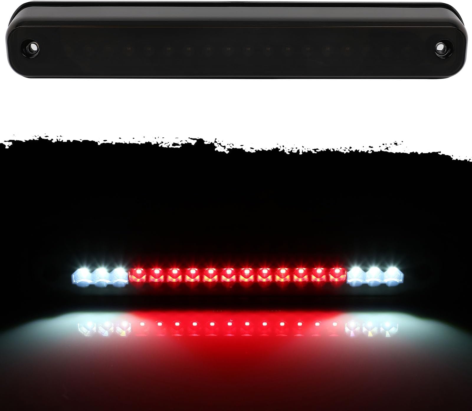 Amazon.com: AQEEI 3rd Brake Light Fit For Chevy 1988-2000 High Mount ...