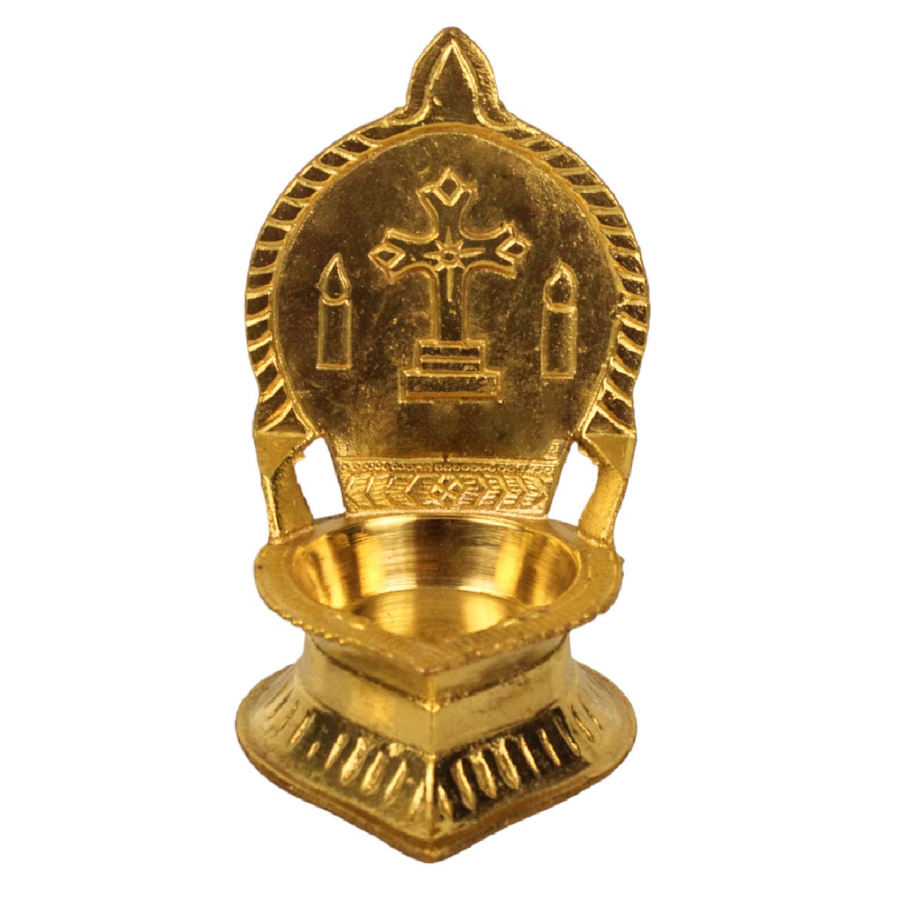 Buy Spillbox Traditional Handcrafted Brass Jesus Madha Vilakku ...