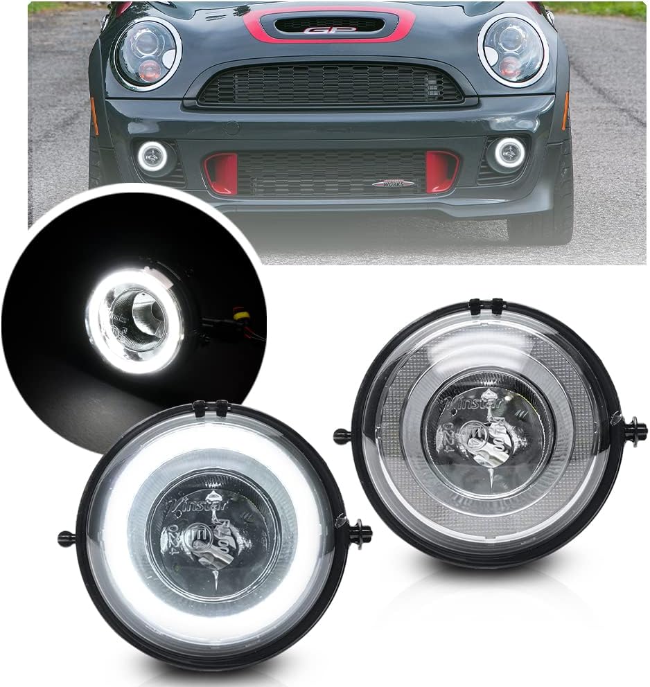 NSLUMO LED Fog Lamp DRL Daytime Running Light Compatible With Mini ...