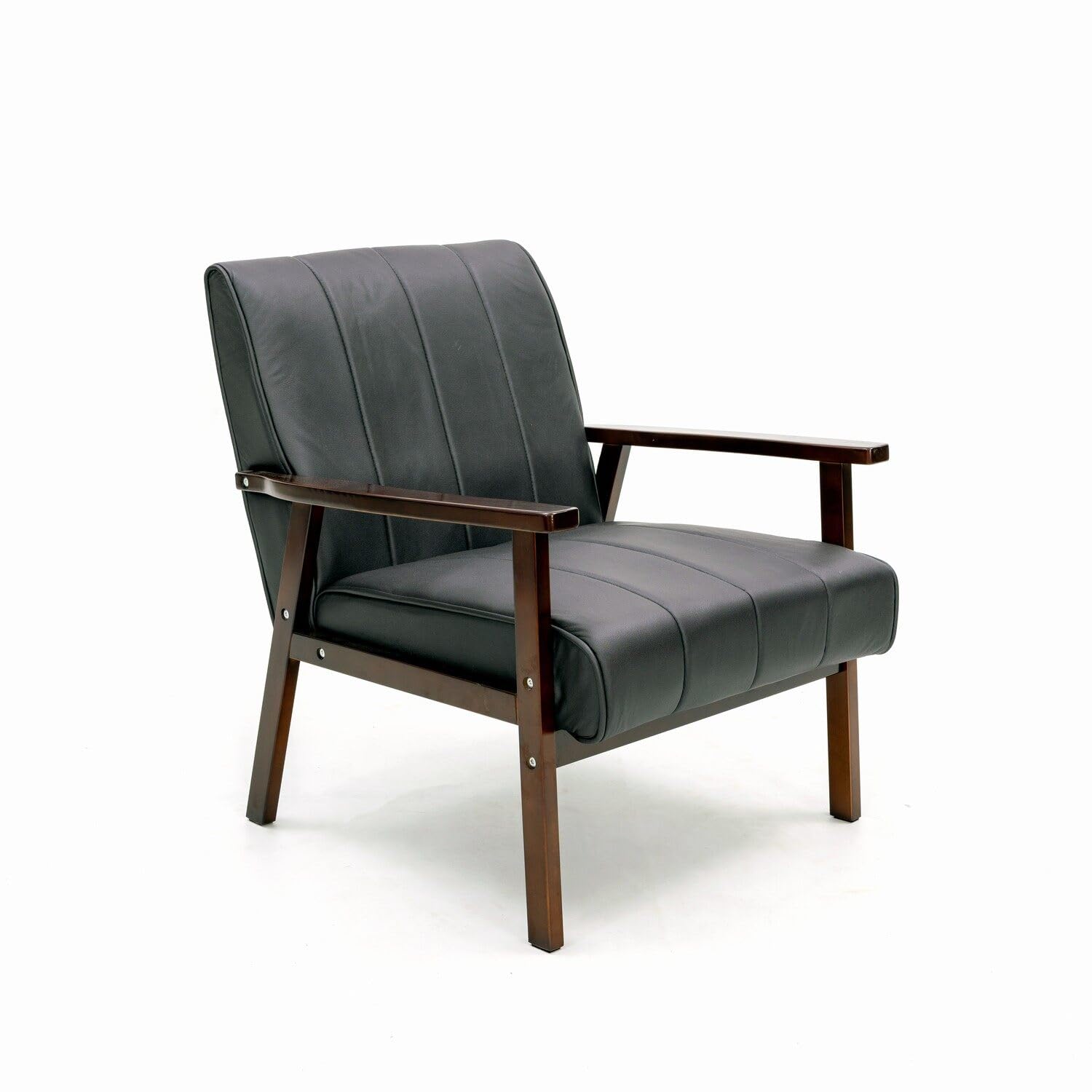 Snapklik.com : Reception Retro Accent Chair Beech Wood Frame Armchair ...