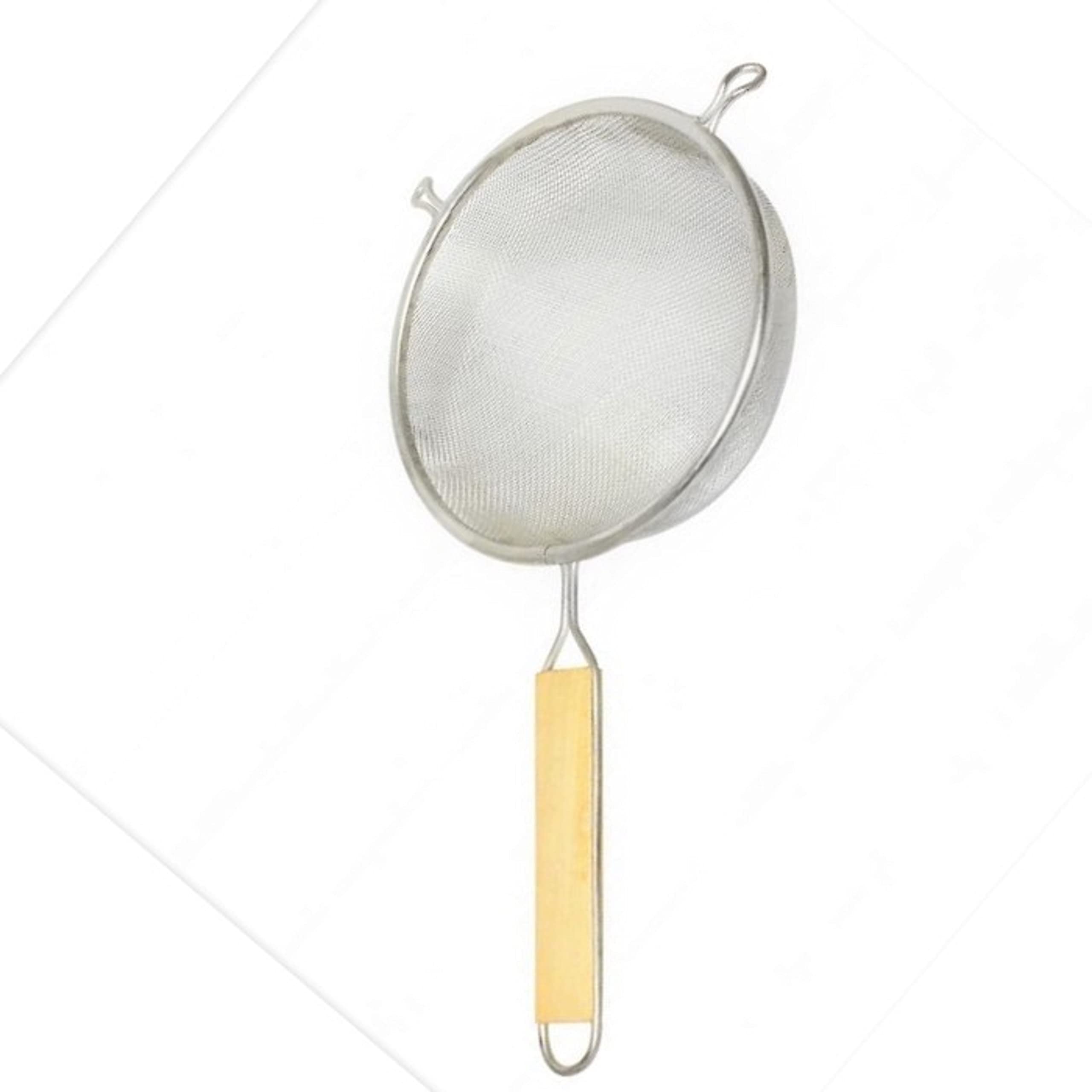 Snapklik.com : 6-Inch Single Fine Mesh Strainer Stainless Steel 6-1/2 ...