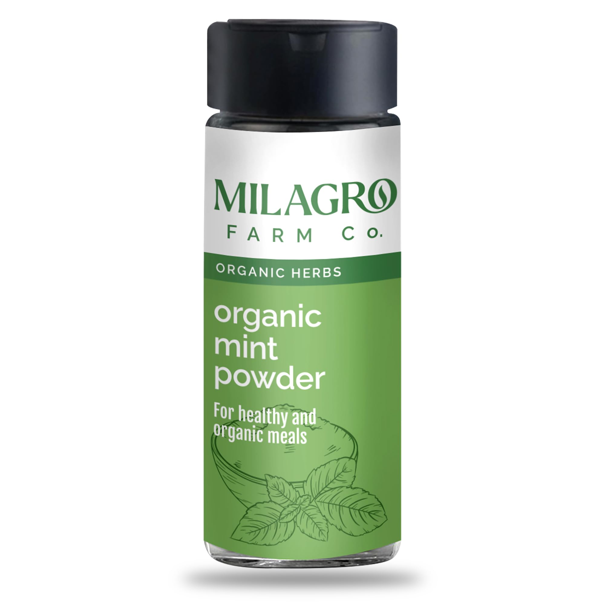 Milagro Farm Company | Mint Powder | Pudina | 50gm | Pack of 2 : Amazon ...