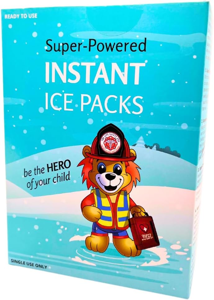 Amazon.com: 3-Pack Kids Super-Powered Instant Ice Packs - Quick and ...