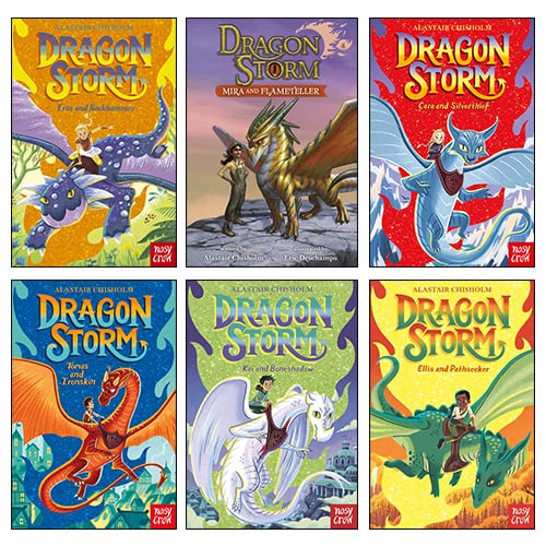Dragon Storm Series 6 Books Collection Set By Alastair Chisholm (Tomás ...