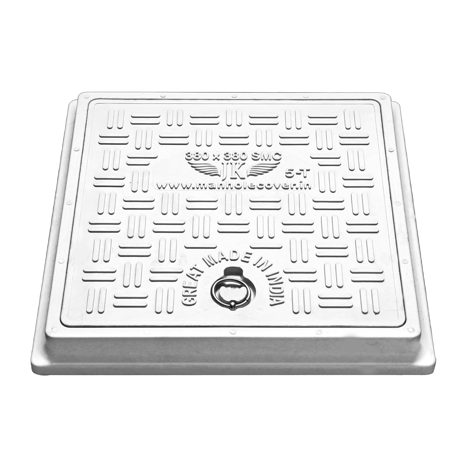 JK Fiber Reinforced Polymer (FRP) 5 Tons Capacity Manhole Cover ...