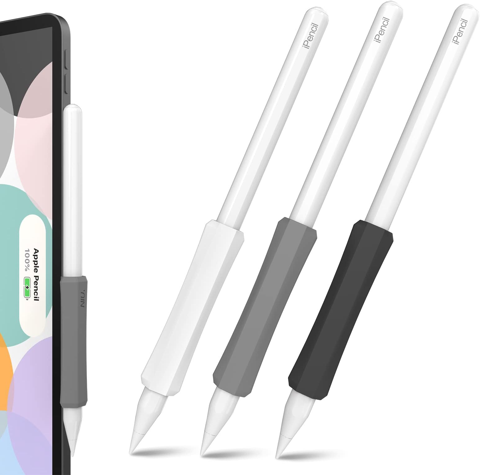 Amazon.com: Paperlike's Pencil Grips for Apple Pencil 1st & 2nd ...
