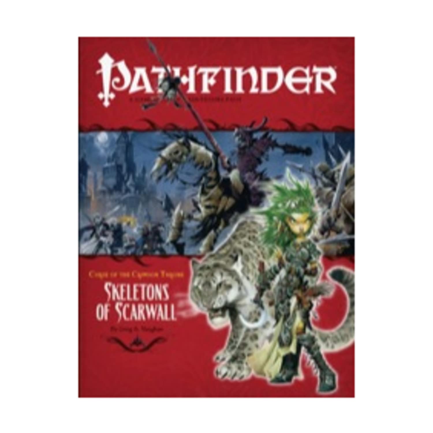 Pathfinder #11 Curse Of The Crimson Throne: Skeletons Of Scarwall ...