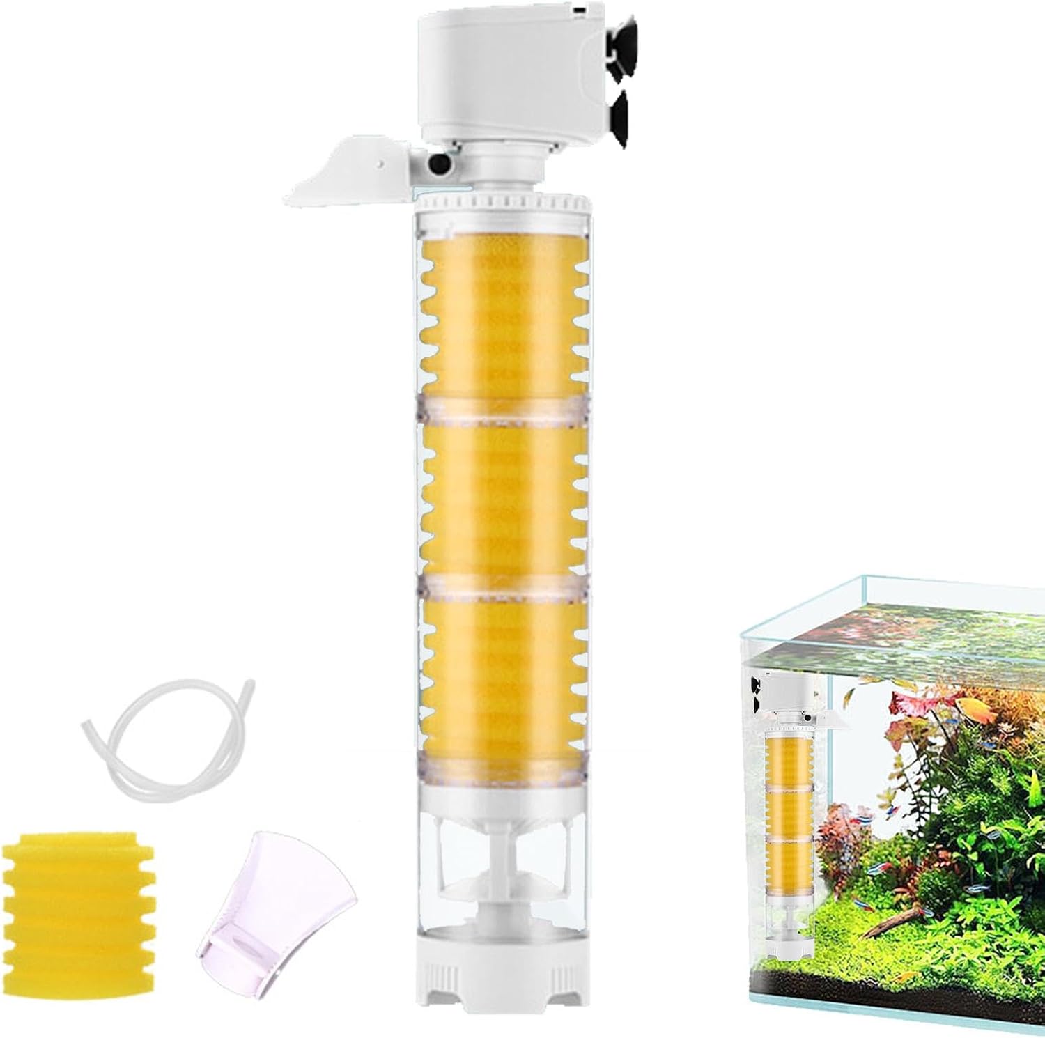 Amazon.com : colatry Ultimates Tank Filter Aquarium Filter, Fishtopia ...