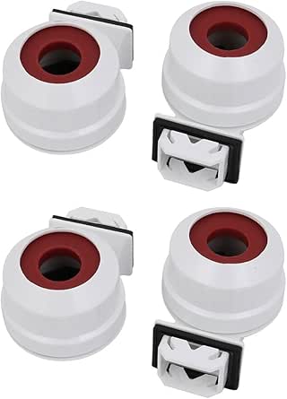 uxcell 4Pcs T5 Fluorescent Light Holder G5 Base Single Head Tombstone ...