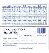 Amazon.com : Checkbook Registers, Made in The USA, for Personal ...