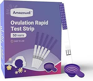Amazon.com: Ovulation Test Strips with Cups, Amazewell Ovulation Strips ...