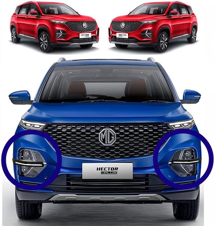 NOIREX® Double Chrome Rubber Car Bumper Protector Guard for MG Hector ...