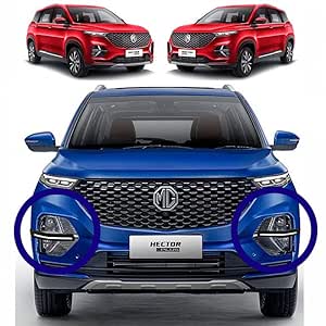 NOIREX® Double Chrome Rubber Car Bumper Protector Guard for MG Hector ...