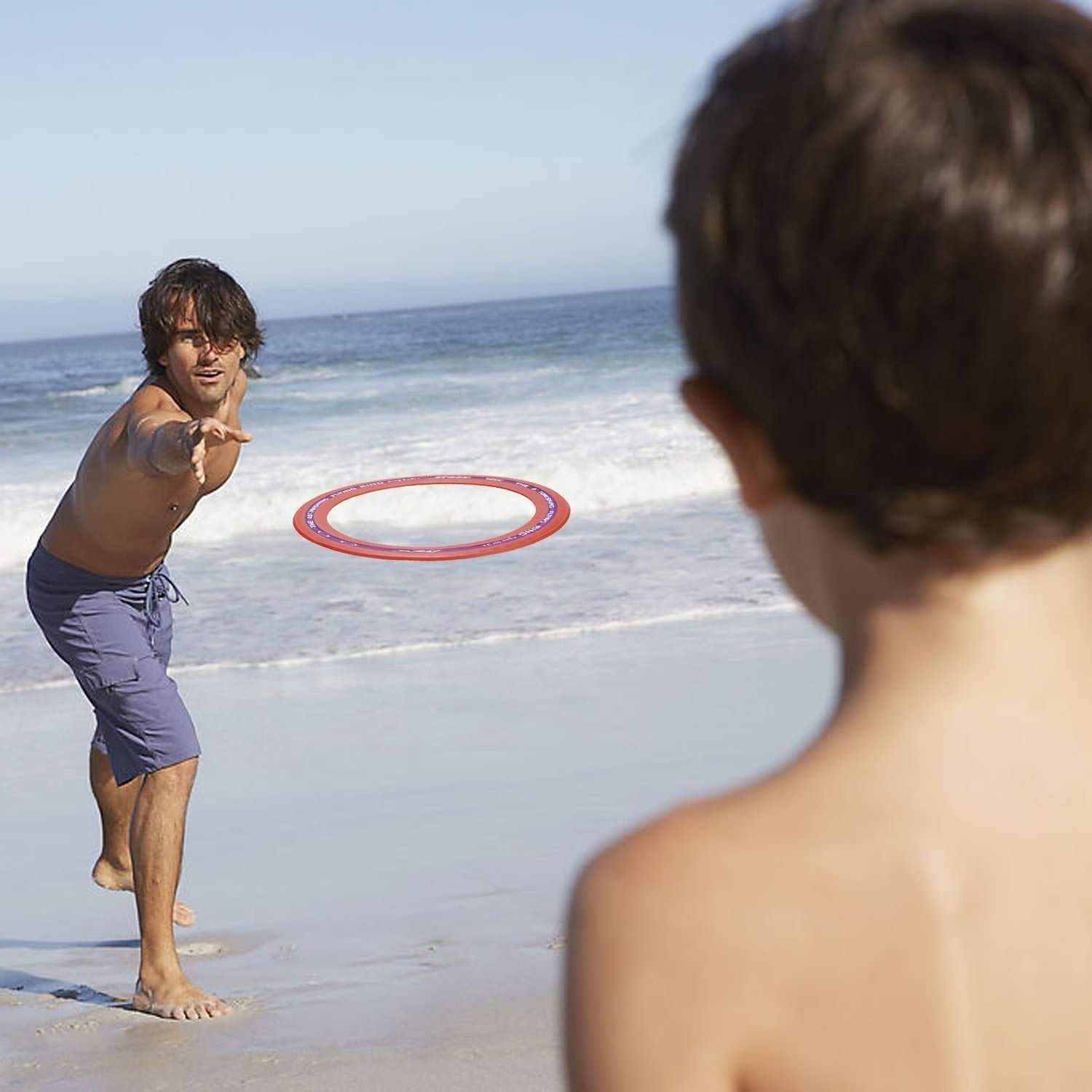 Snapklik.com : Flying Aero Discs, 6 Pack Sports Outdoor Pro Flyer Rings ...