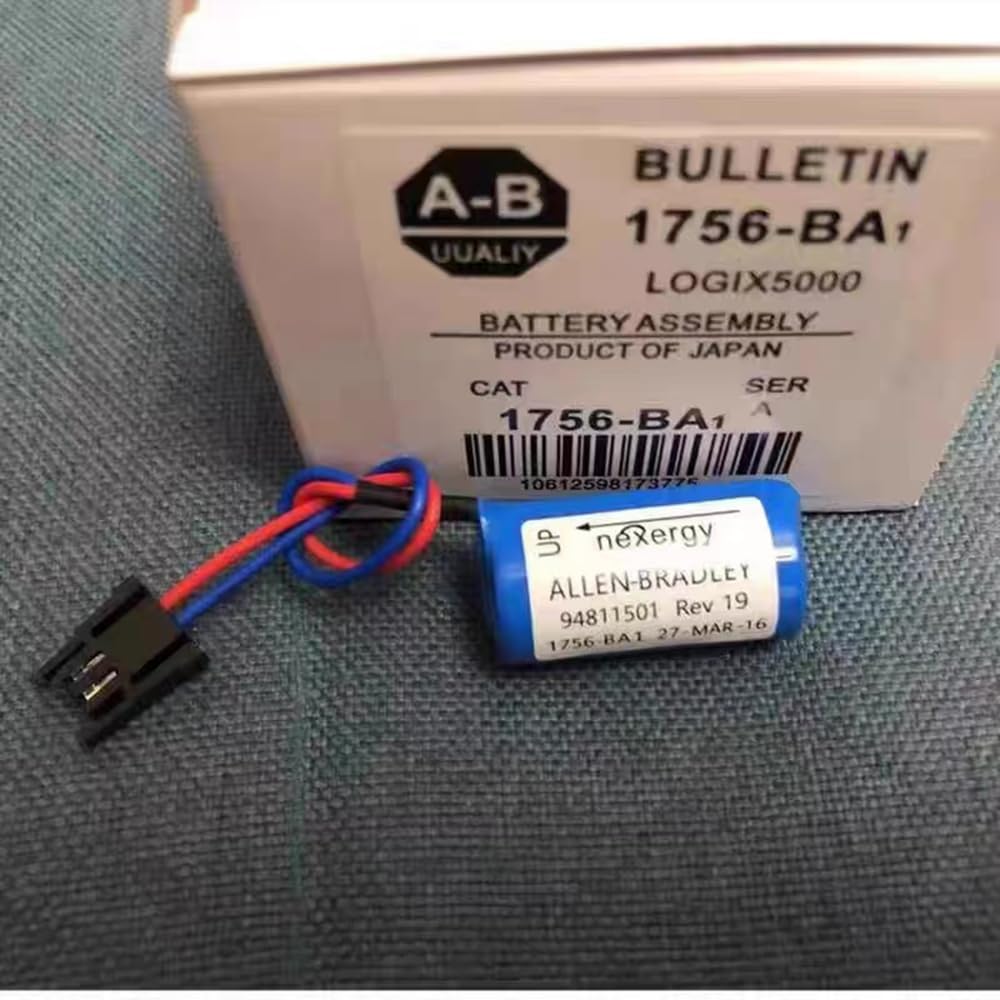 * (40-Pack) 3.0v 1756-BA1 Batería 1200mAh para Allen Bradley 1756-BA1 ...