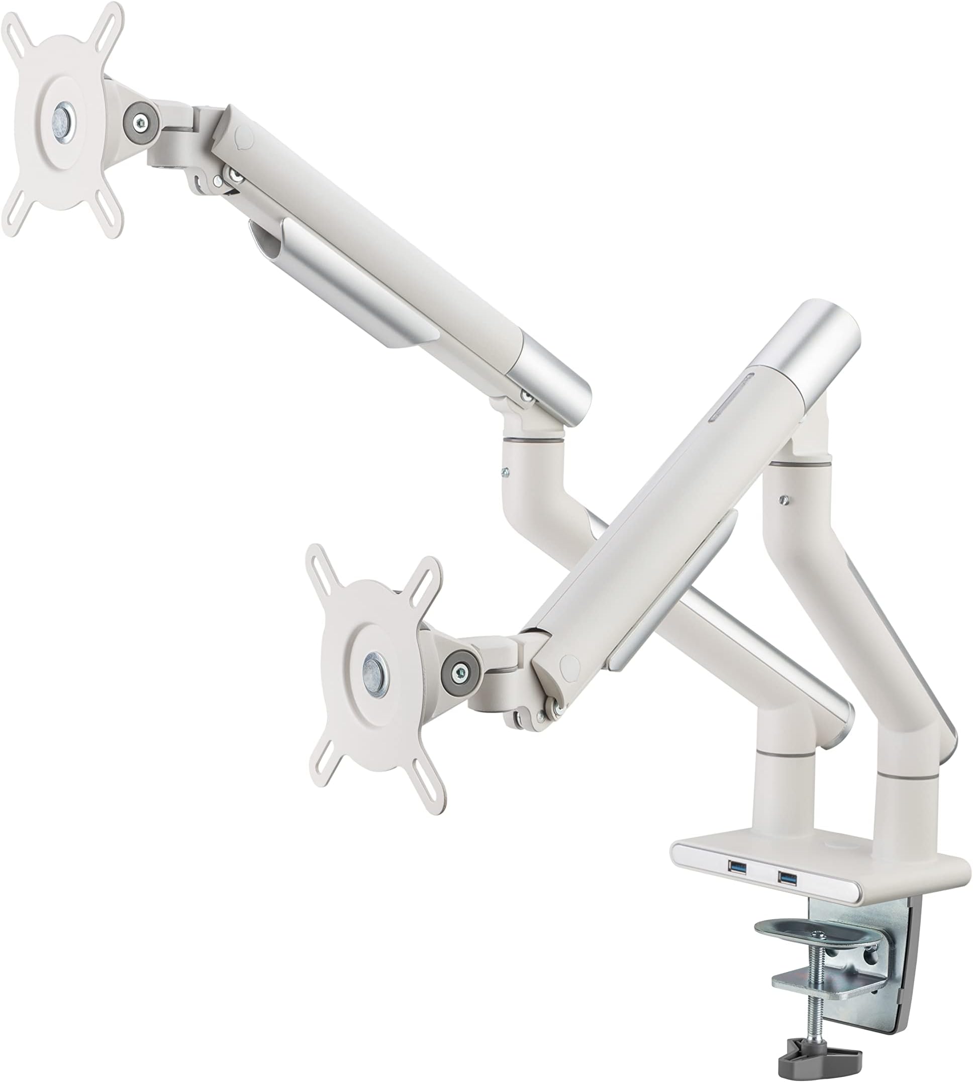 Amazon.com: Vari Dual Monitor Arm - VESA Monitor Mount w/ 360 Degree ...