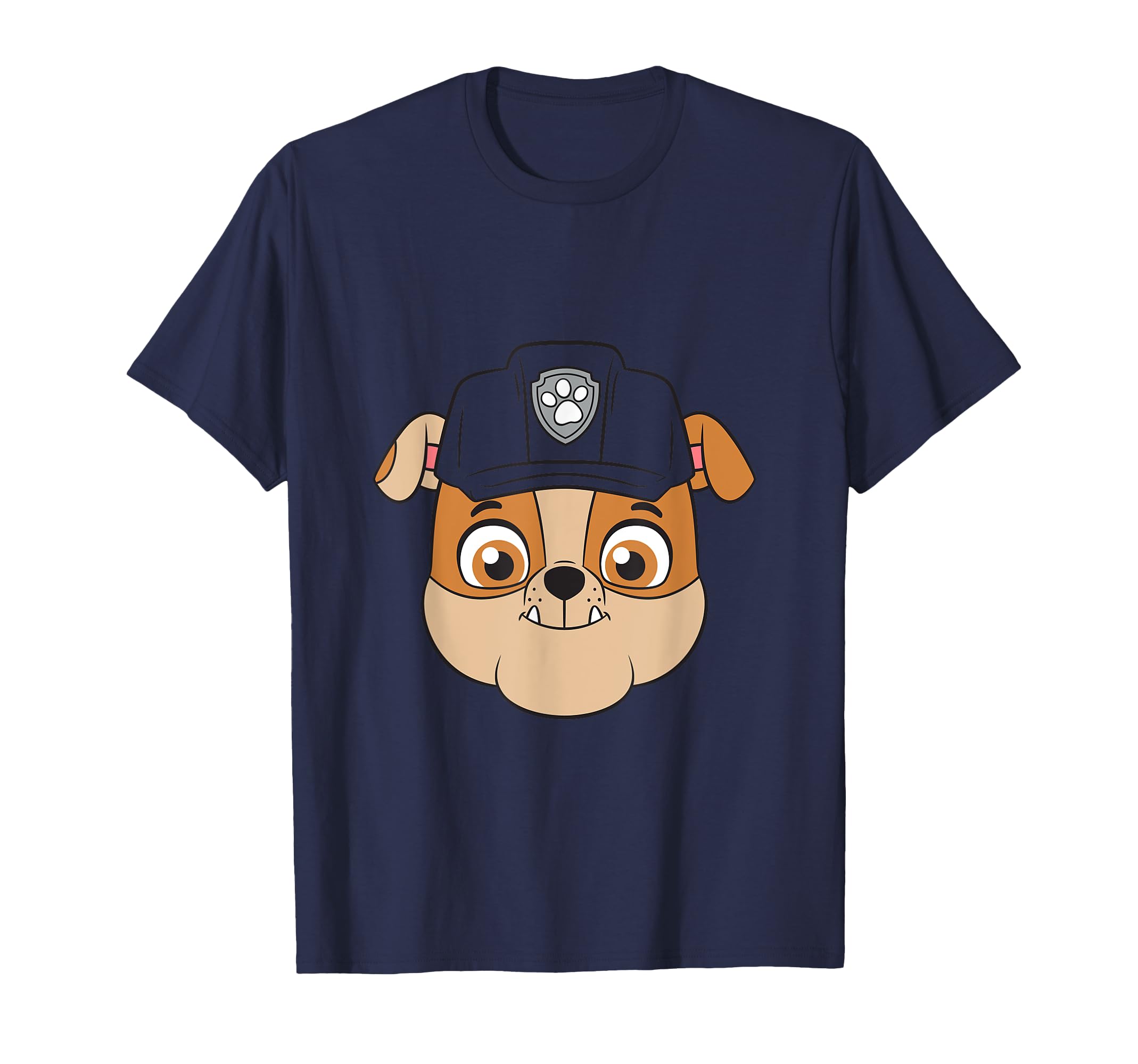 Amazon.com: Paw Patrol Rubble Face T-Shirt : Clothing, Shoes & Jewelry