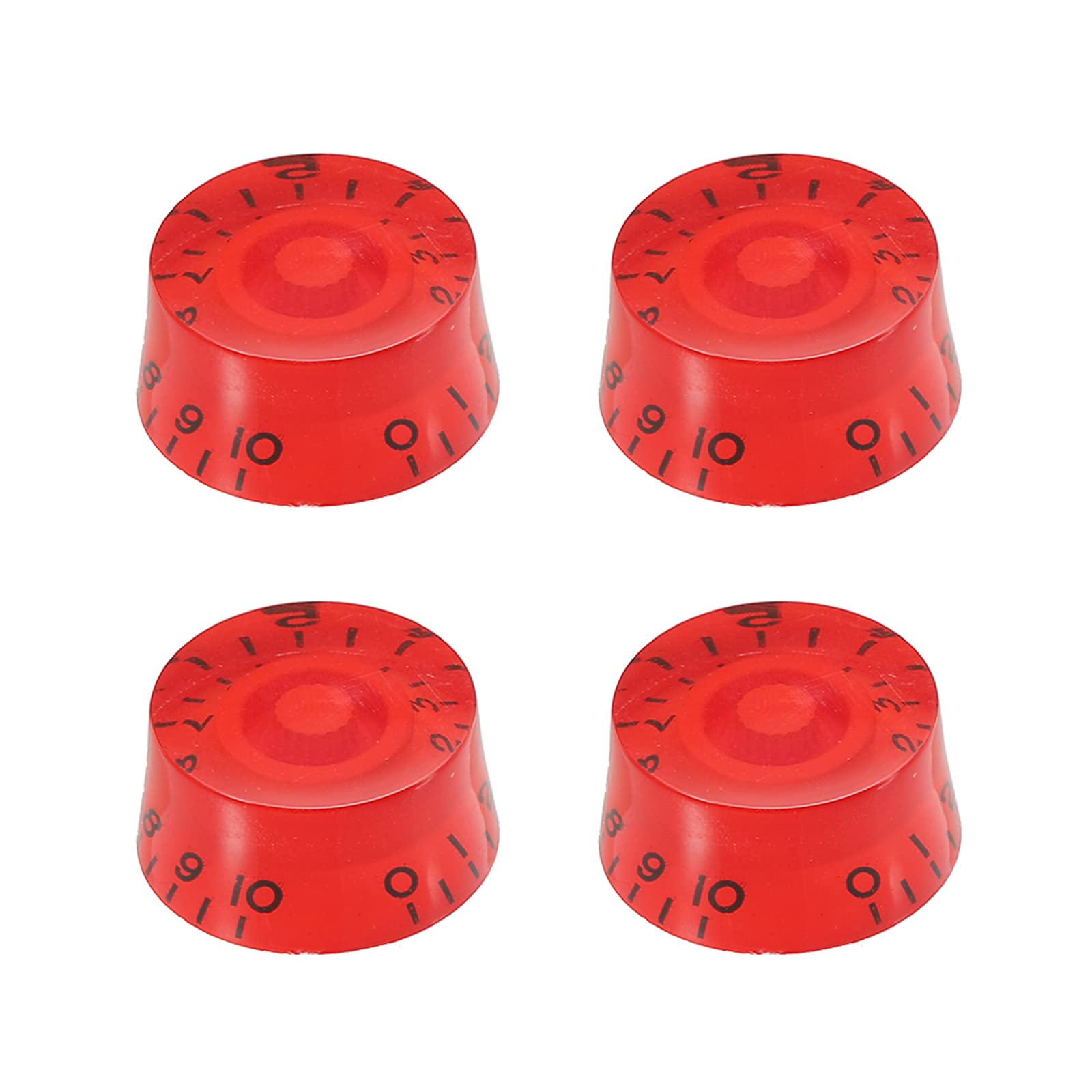 Amazon.com: PATIKIL Electric Guitar Top Hat Knobs Speed Volume Tone Control Knobs 6mm/0.24" Red ...