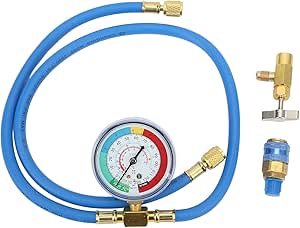 Kuuleyn Ac Valve Core Kit, Car Ac Recharge Kit,R1234yf gas refill kit ...