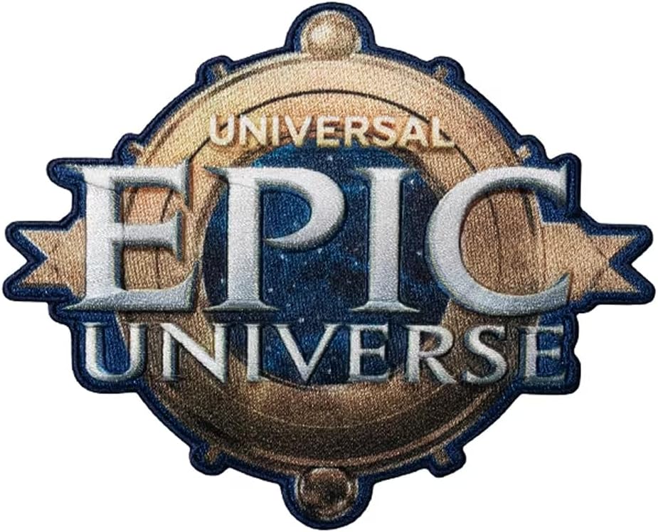 Amazon.com: Epic Universe Logo Large Patch - Officially Licensed : Arts ...