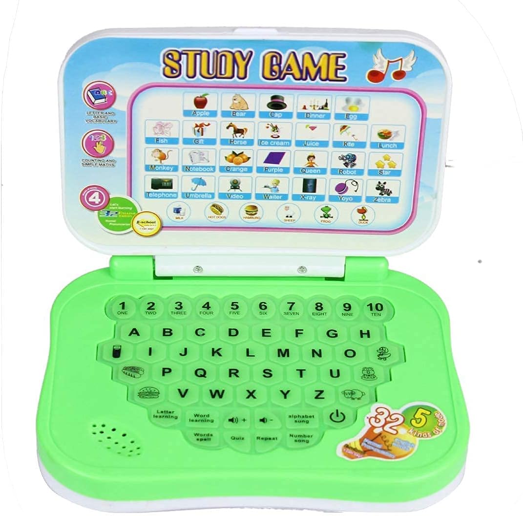 AEXONIZ TOYS Educational Learning Kids Laptop Computer Notebook with ...