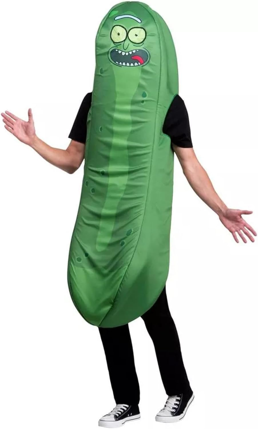 Amazon.com: Palamon Rick and Morty Foam Pickle Rick Costume Adult One ...