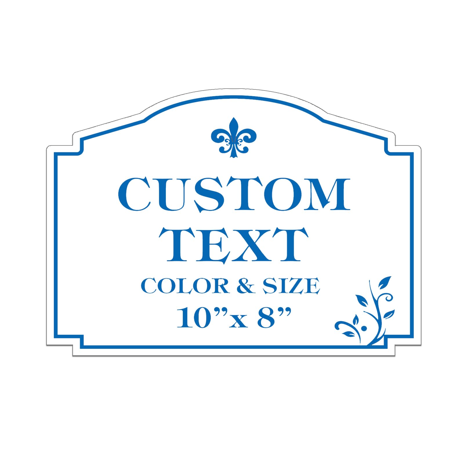 Amazon.com: Custom Sign,Sign for Outside,Custom Metal Sign for Indoor ...