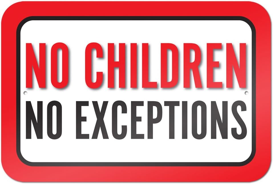 Amazon.com: Street sign warning plaque New Tin Aluminum Retro No ...