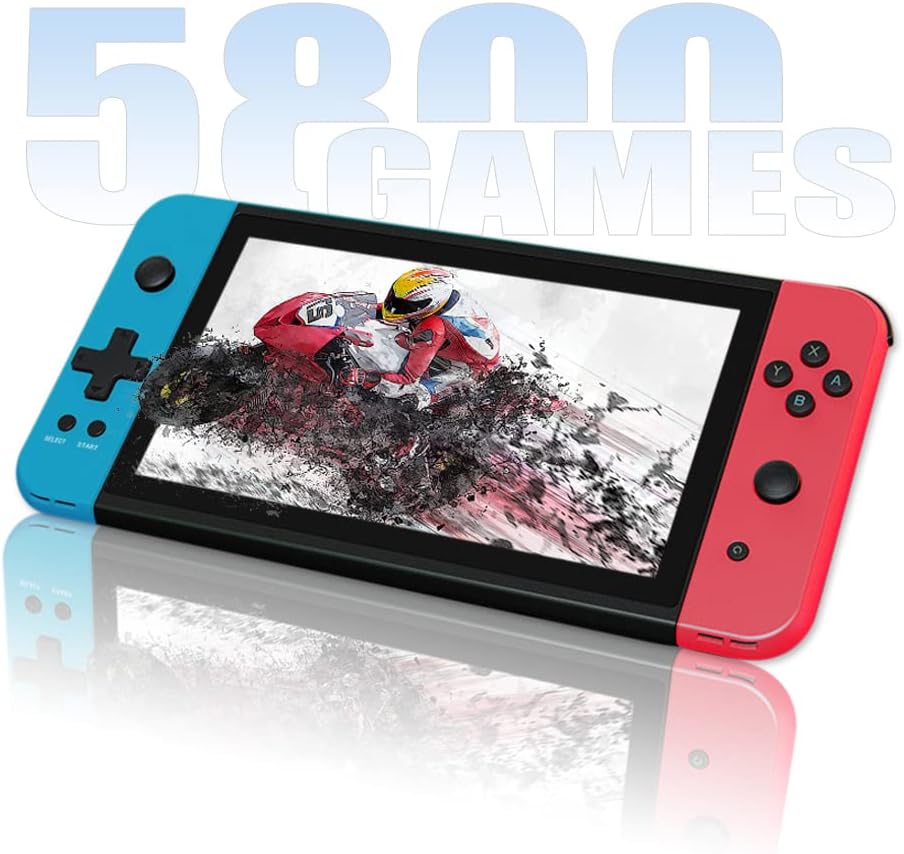 Amazon.com: X70 Handheld Game Console 7.0 inch Pro Retro Games Consoles ...