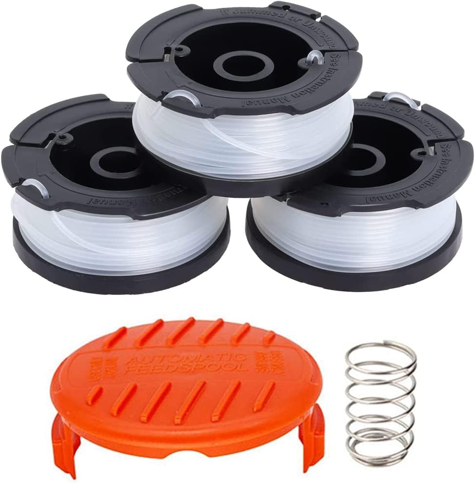 AMZSEA AF-100 String Trimmer Spool Replacement for Black and Decker ...