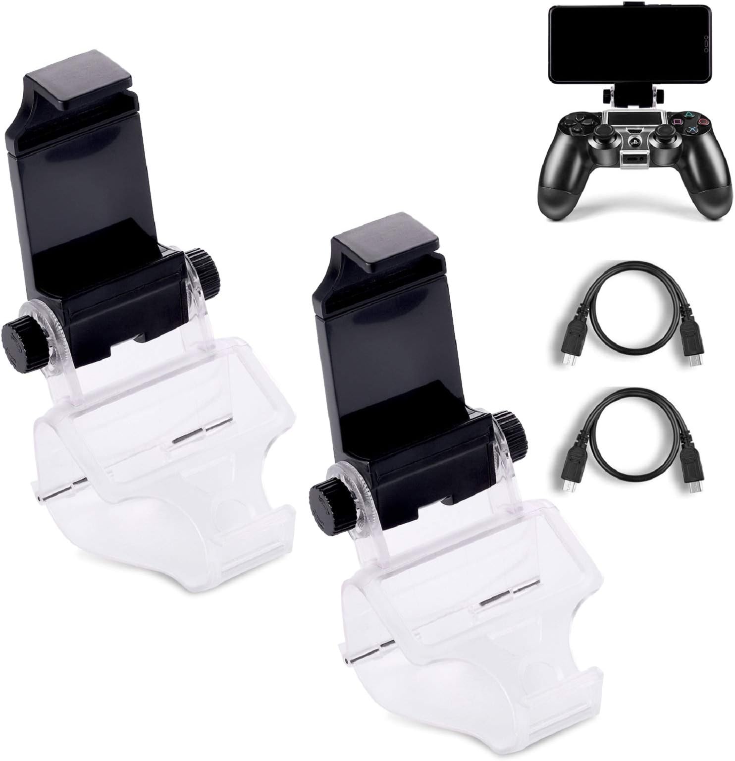Amazon.com: TNP PS4 Controller Phone Clip Holder Clamp Mount Bracket ...