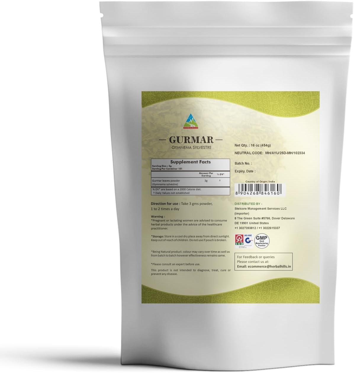 Gurmar Tea And Haritaki Powder Terminalia Chebula Pack de 2 – Yaxa Colombia