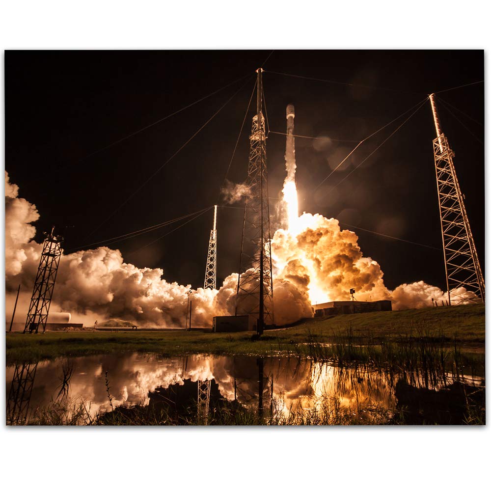Amazon.com: Astronomy Poster - SpaceX Telstar 19 Vantage Mission ...
