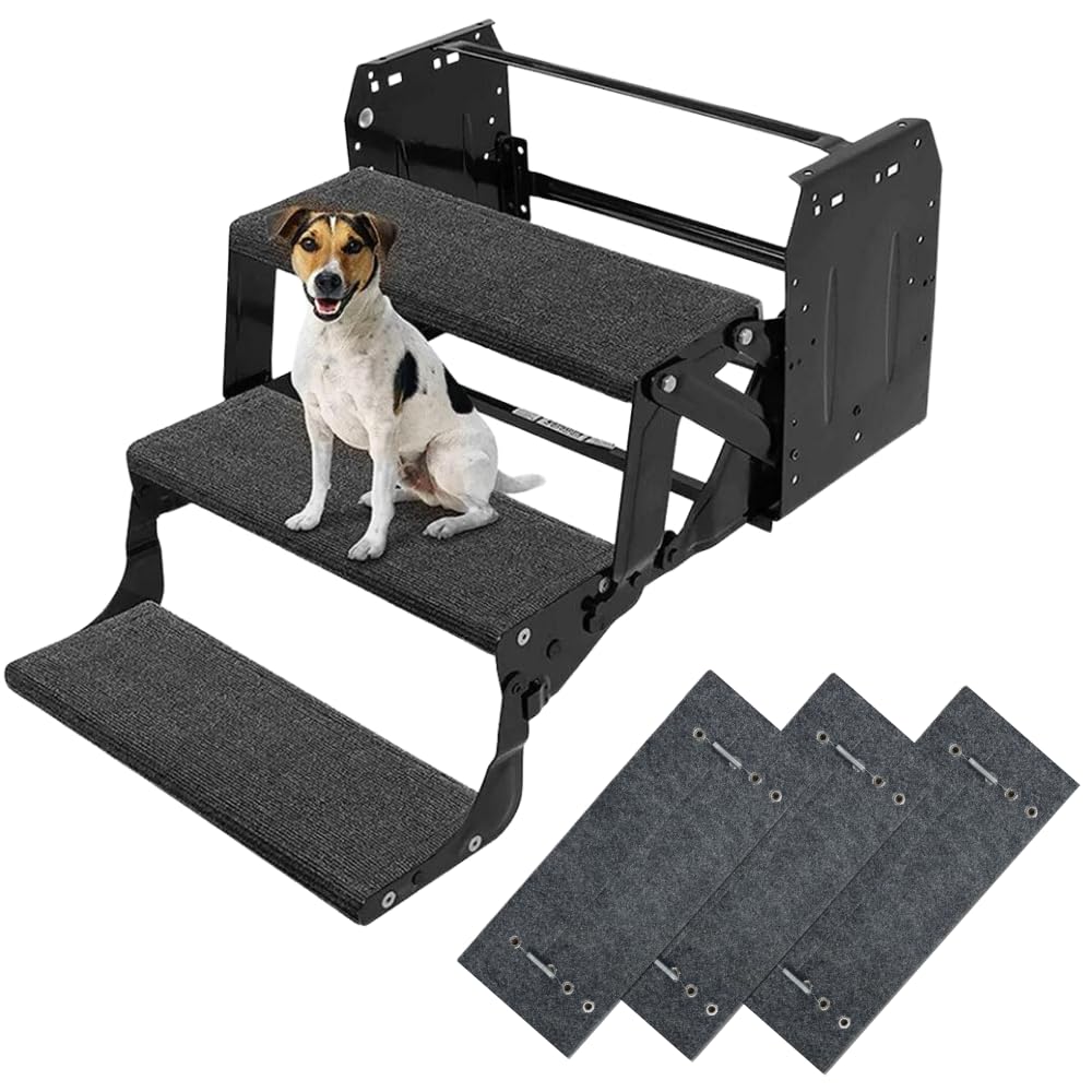 Snapklik.com : SAVUK RV Step Covers, Rugs Camper Adjustable Quick Best ...