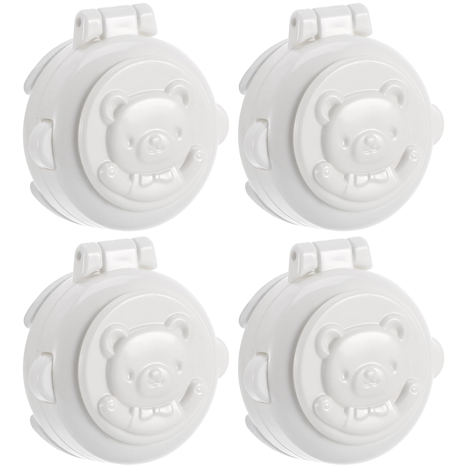Amazon.com : Homoyoyo 4Pcs Children Safety Button Security Lock Child ...