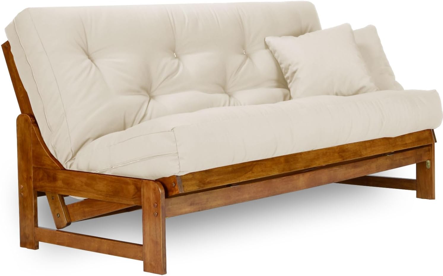 Amazon.com: Nirvana Futons Cottage Style Futon Frame Only, Full Size ...