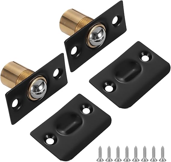 Mivanta 4Pcs Adjustable Ball Door Catch with 8 Pcs Screws, Stainless ...