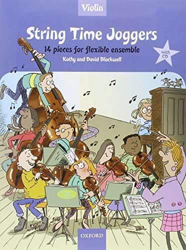 Amazon.com: String Time Joggers Violin book: 14 pieces for flexible ...