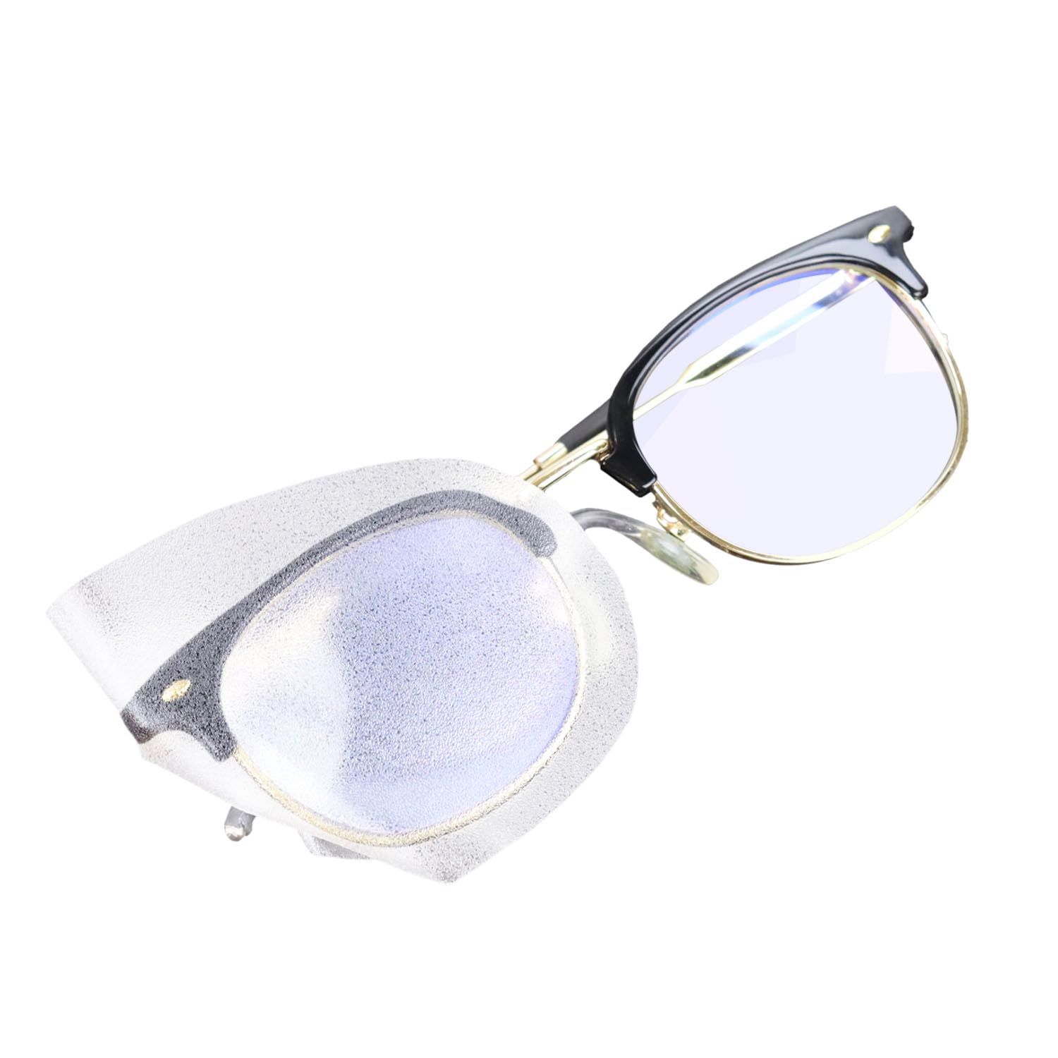 Amazon.com: 10 Pack Glasses Translucent Eye Patch for Glasses Vision ...