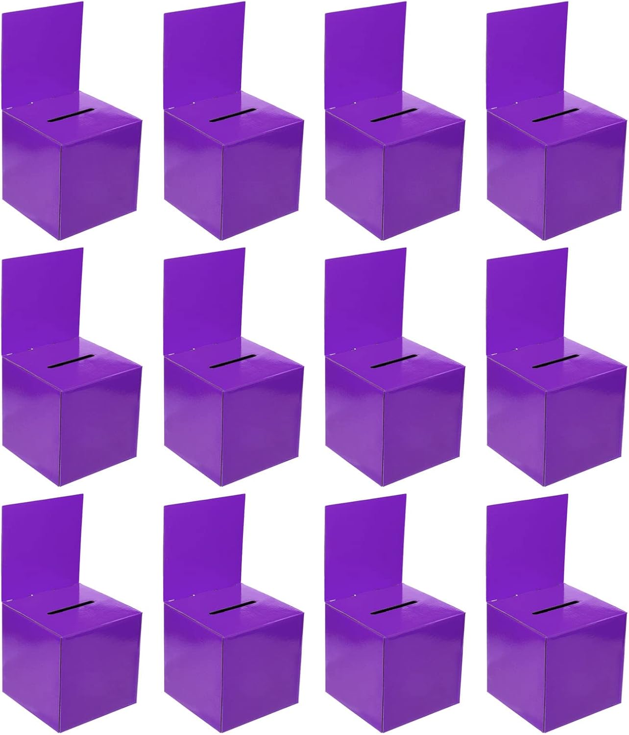 Amazon.com : PATIKIL Cardboard Suggestion Box, 12 Pcs 6"x6"x6" Ballot ...