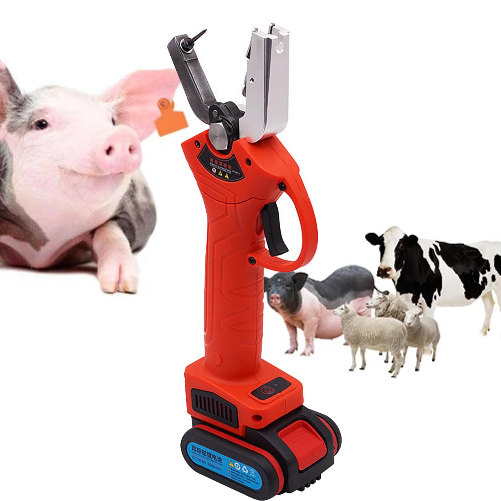 Electric Ear Tag Applicator Electric Ear Tag Plier For Livestock ...