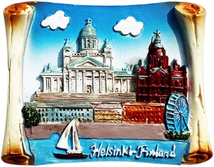 Amazon.com: Helsinki Finland Refrigerator Magnet Travel Souvenir Fridge ...