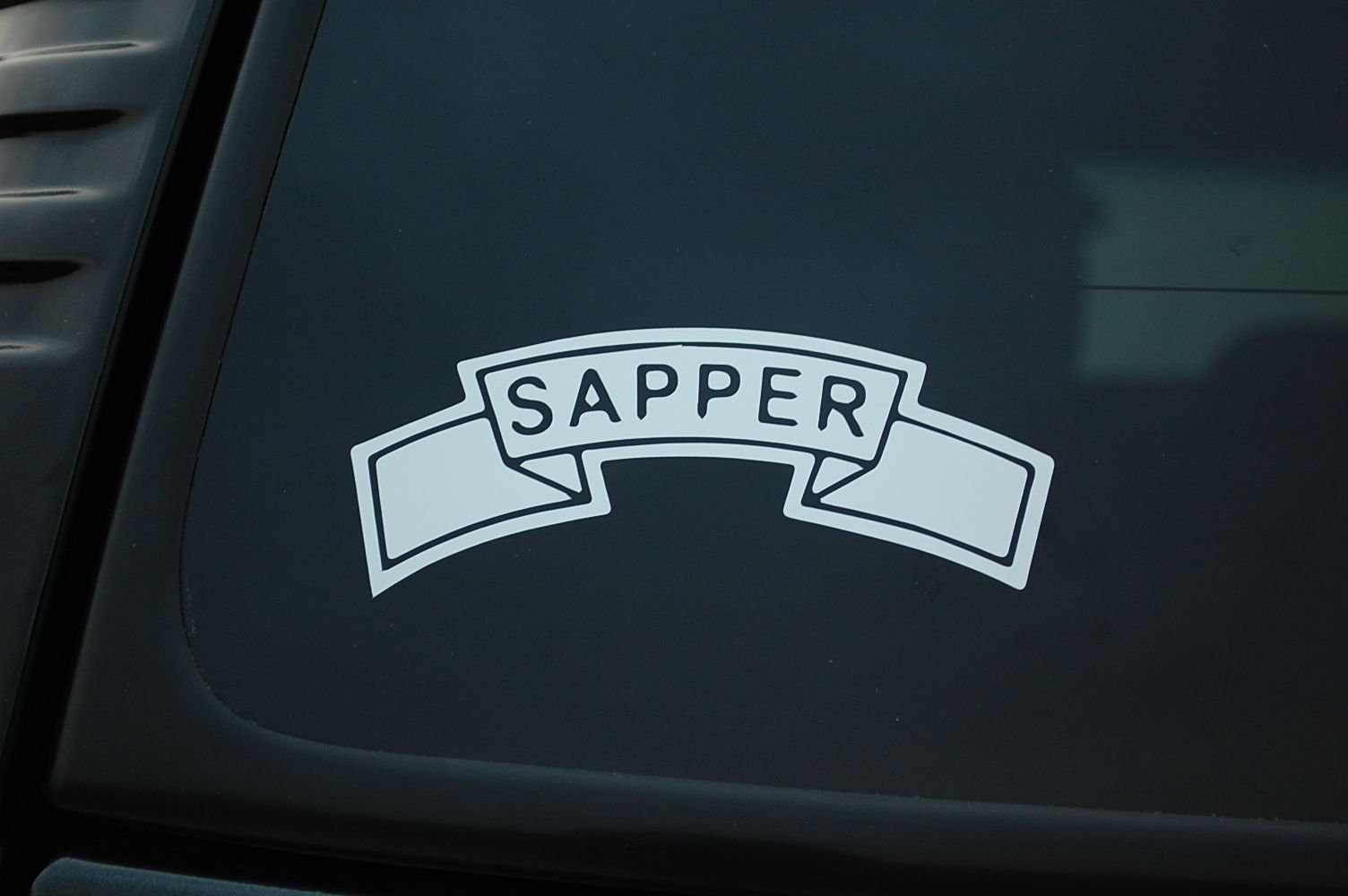 Amazon.com - Sapper Combat Engineer Sticker Vinyl Decal Choose Color ...