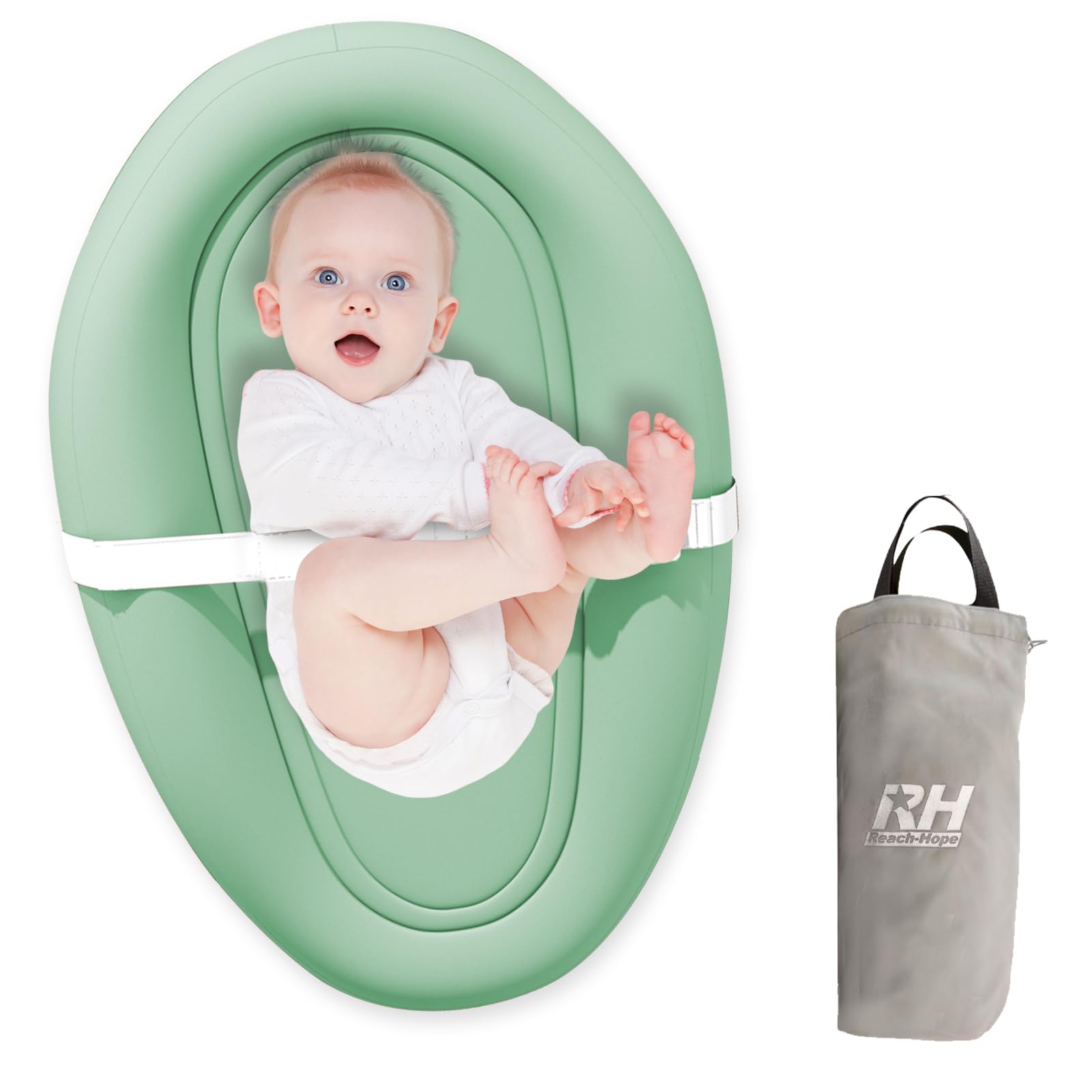 Amazon.com : REACH HOPE Baby Changing Pad, Inflatable Diaper Changing ...